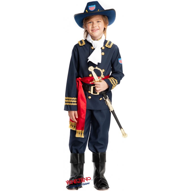 Costumi Carnevale GENERALE CUSTER RAGAZZO 54122 - CarnevaleVeneziano