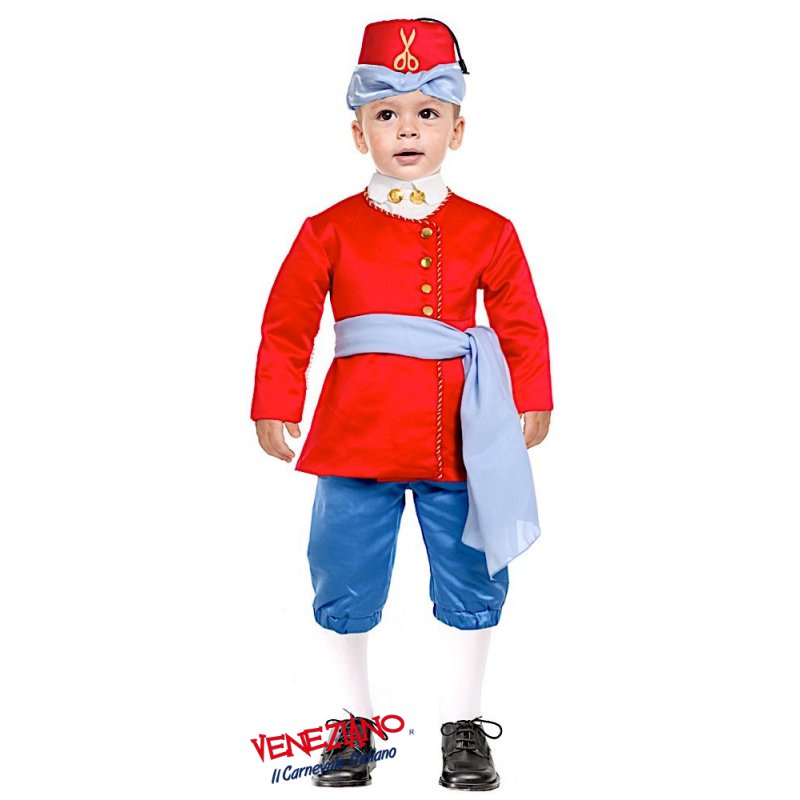 Costumi Carnevale TOTO' TURCO NAPOLETANO NEONATO 54322 - CarnevaleVeneziano